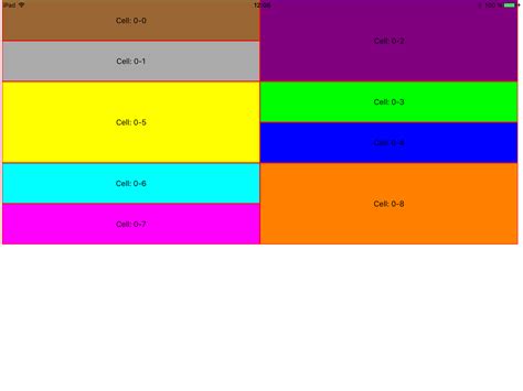 Swift3 Uicollectionview Layout Like Snapchat Stack Overflow