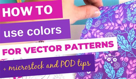 Video Which Colors To Use For Vector Repeat Pattern Design Oksancia