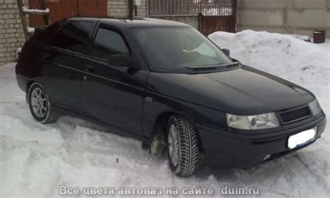 ВАЗ 2112 цвет Млечный Путь (код 606) серо-графитовый | Авто
