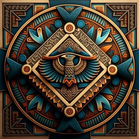 Premium Ai Image Egyptian Pattern Ancient Art