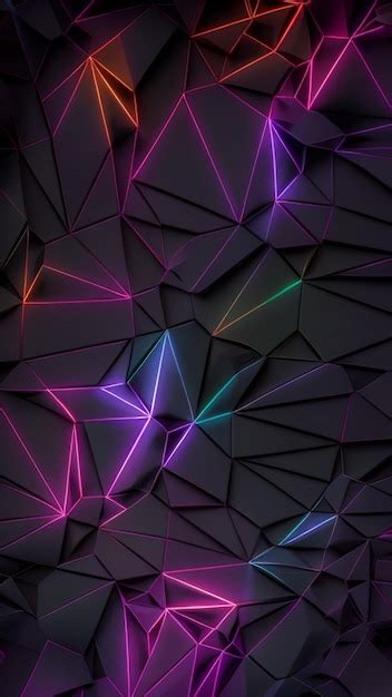 Premium Ai Image Abstract Lines And Shapes Of Geometric Intensity