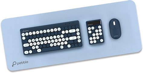 Buy Pebble Digit003 4 In 1 Wireless Keyboard Combo Keyboard Mouse Deskmat Numeric