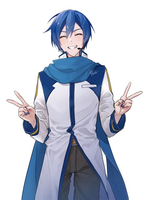 Kaito Vocaloid Drawn By Parang Danbooru