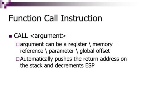 Ppt X86 Assembly Language Powerpoint Presentation Free Download Id