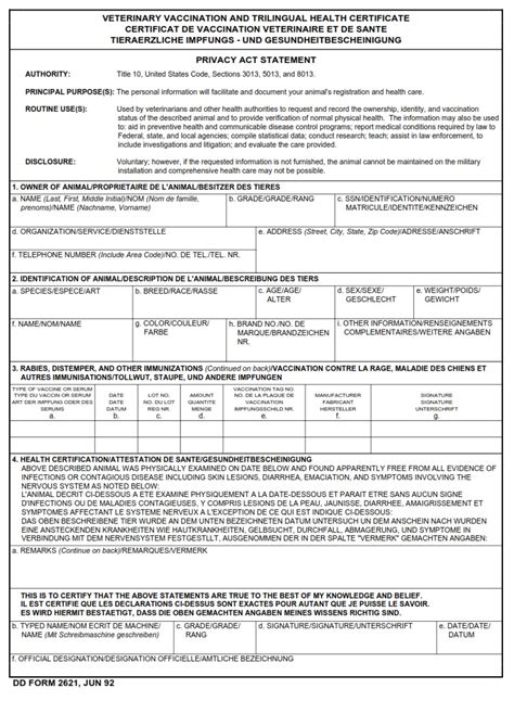 Dd Form 2630 Printable Form 2025
