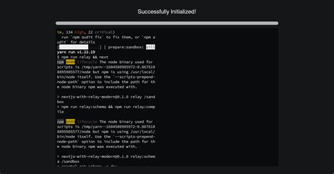 Nextjs With Relay Modern Codesandbox