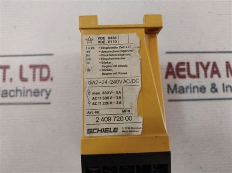 Schiele Mfn Time Delay Relay 380v Aeliya Marine