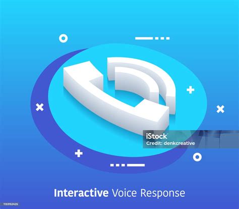 아이소메트릭 대화 형 음성 응답 벡터 웹 배너 Gt 아이콘 디자인 콜 센터에 대한 스톡 벡터 아트 및 기타 이미지 콜 센터 3차원 형태 인포그래픽 Istock
