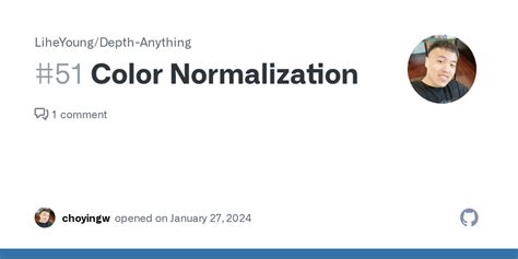 Color Normalization · Issue 51 · Liheyoungdepth Anything · Github