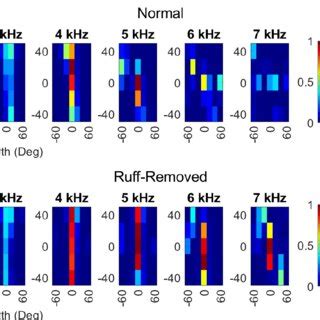 Spatial Tuning For Frontal Space Following Ruff Removal Does Not Show