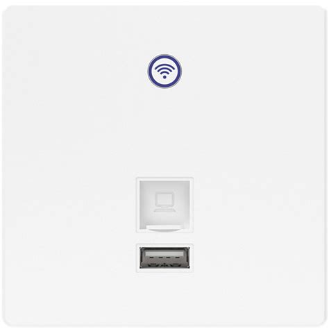 Ac100 240v Power In Wall Wireless Access Point With 10 100m Rj45 Port