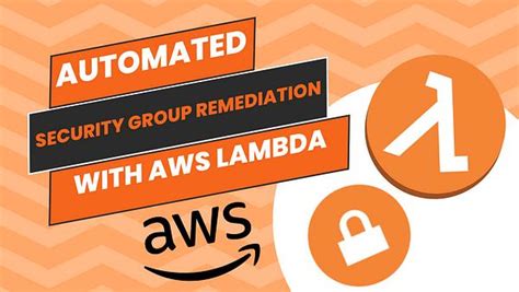 Michael Spanks Jr On Linkedin Aws Automated Security Group Remediation For Sensitive Port