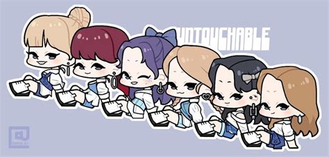 Everglow Untouchable Fanart Fan Art Art Comics