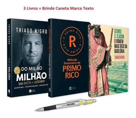Livros Do Mil Ao Milhão Método Financeiro Do Primo Rico E O Homem