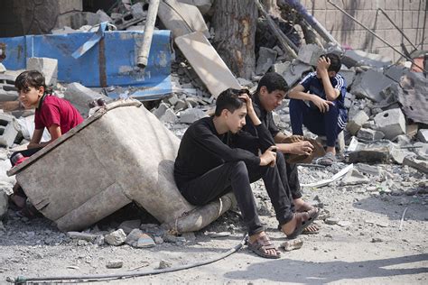 Palestinians In Besieged Gaza Scramble To Find Food Safety And Water
