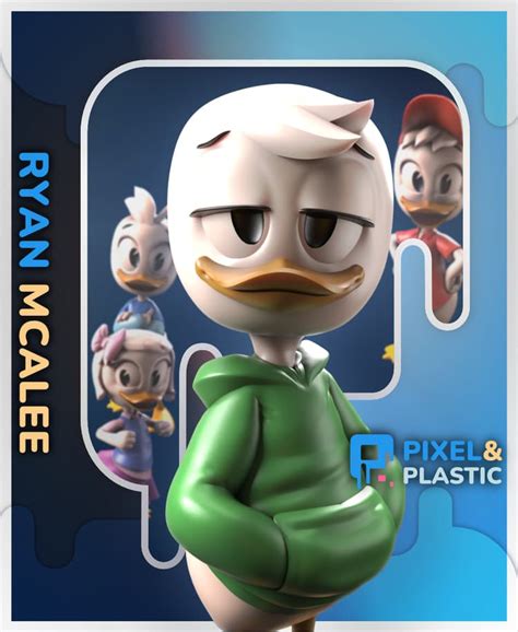 Louie Duck Ducktales 2017 3d Model By Pixelandplastic On Thangs