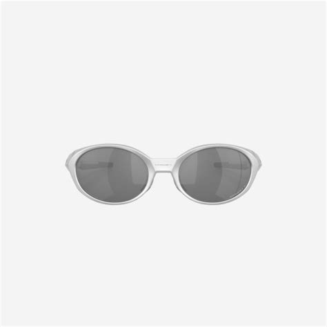오클리 아이 자켓 리덕스 폴리쉬드 화이트 프레임 프리즘 블랙 렌즈 하이 브릿지 핏 Oakley Kream