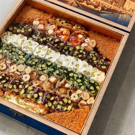 Buy Assorted Turkish Delight Box With Kadayifi 1100g Grand Bazaar