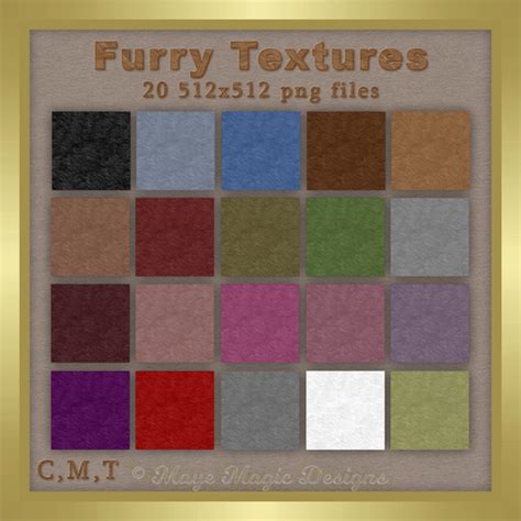 Second Life Marketplace Furry Textures