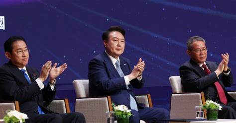 3국 안보·경제협력 복원정상회의 정례화 한일중 비즈니스 서밋