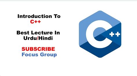 1 Introduction Of C Lecture 1 In Urduhindi Youtube