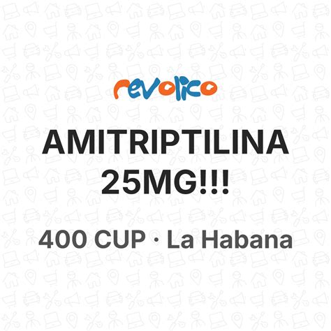 Amitriptilina 25mg En La Habana Cuba Revolico