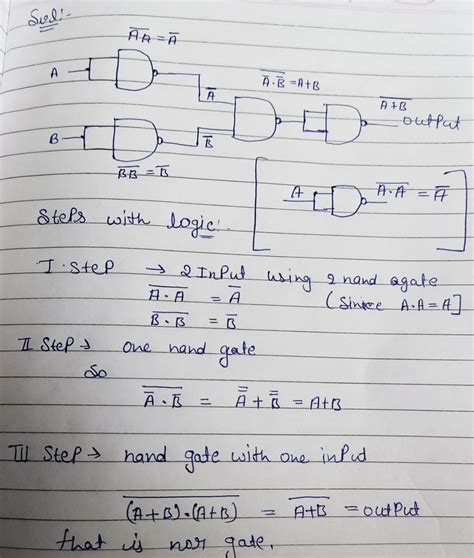 Solved Question 1 Simplify This Logic Gate Circuit Which Uses