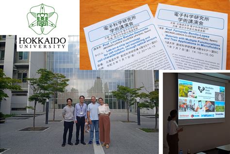 Fernando And Lourdes Visited University Of Hokkaido Microfluidics Research Group Ehu