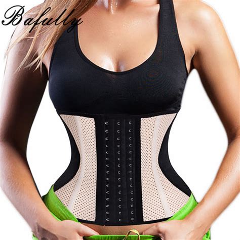 Steel Bone Waist Trainer Latex Rubber Cincher Corset Thermo Sweat Sauna