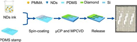 Microtech Ventures On Linkedin Microcontact Printing Fabrication Of Diamond Mems Cantilevers On