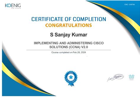 Im Happy To Share That Ive Obtained A New Certification Implementing Sanjay Kumars