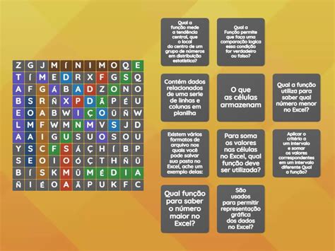 Excel Wordsearch