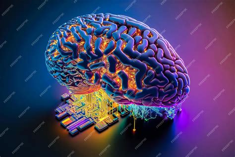 Premium Ai Image Ai Chipset With Human Brain On Computer Circuit Board Artificial Intelligence