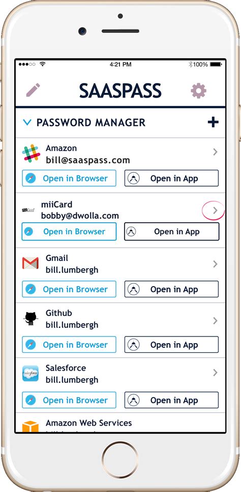 password manager sso single sign on
