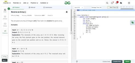 Kandukuri Preethi On Linkedin Day Coding Problemsolving Java Geeksforgeeks Programmingjourney
