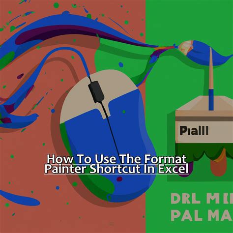 How To Use The Format Painter Shortcut In Excel Manycoders