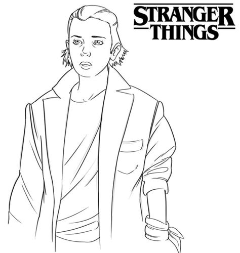 Coloriage Stranger Things Imprimer Gratuitement Wonder Day
