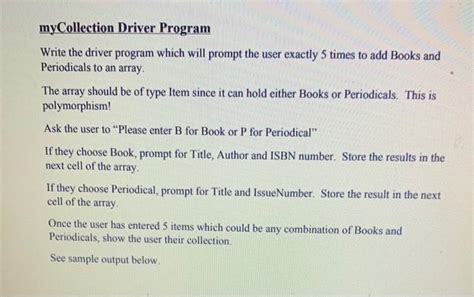 Solved Concept Summary 1 Object Oriented Programming Chegg