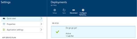 Running Go On Azure App Services Michael McKenna