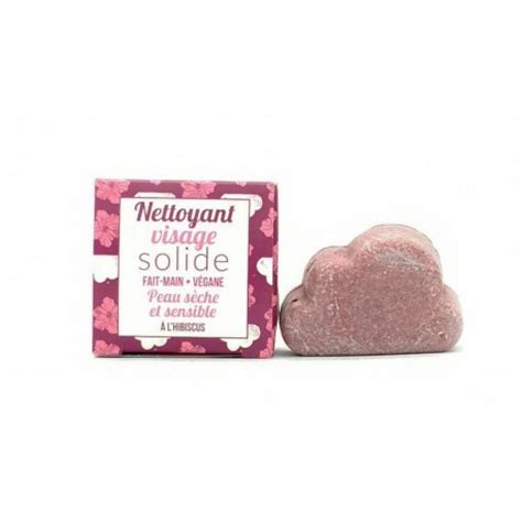 Lamazuna Nettoyant visage solide peau sèche et sensible 25 g
