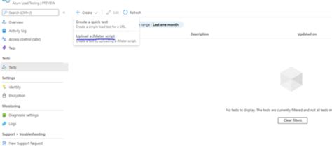 simulate high scale load for applications with azure load testing
