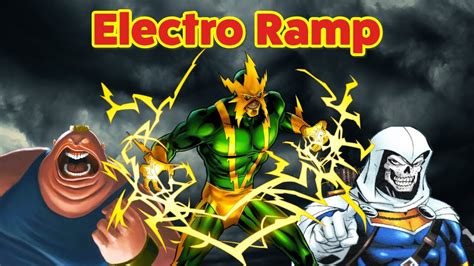 Electro Ramp Will Shock Your Opponent Marvel Snap Infinite Youtube