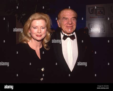 Lionel Stander And Wife 1991 Credit Ralph Dominguezmediapunch Stock