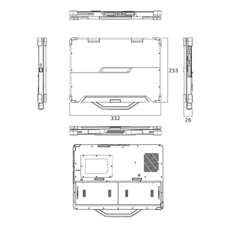 13 3inch Rugged Notebook Fhd 8gb Ram 128gb 15 6 Inch Non Touch Computer