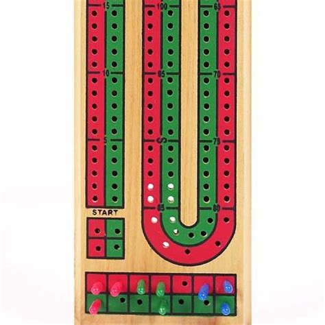 Buy Double Track Cribbage Wooden Cribbage Board Online ₹3408 From
