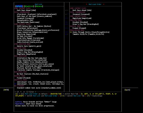 Udp Mods Not Working In Dda Rcataclysmdda