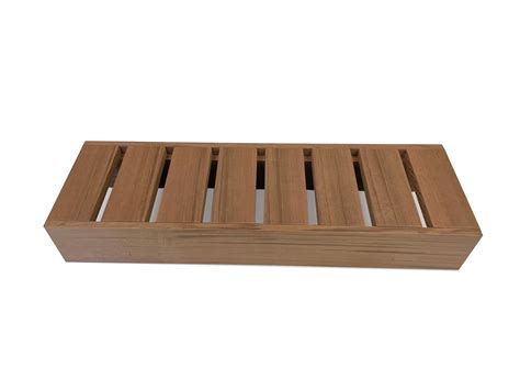 Variable Length Cedar Foot Stool Rest Home Sauna Kits