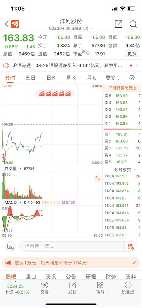 只要洋河敢跌九姐就敢梭哈。今天九姐再一次加仓洋河，九姐再一次梭哈了洋河，洋河这一财富号东方财富网
