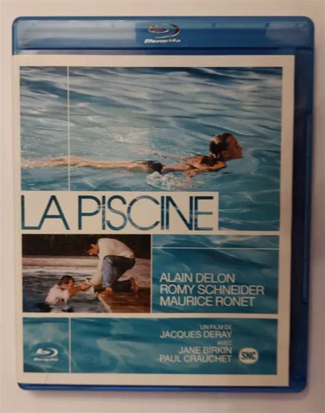Blu Ray La Piscine Alain Delon Romy Schneider Maurice Ronet
