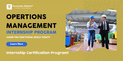Internship Programs Vernacular Medium®